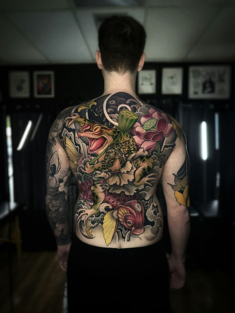 Pablo Jornet: the artist who turned graffiti and Japanese tradition into his own tattoo language ...